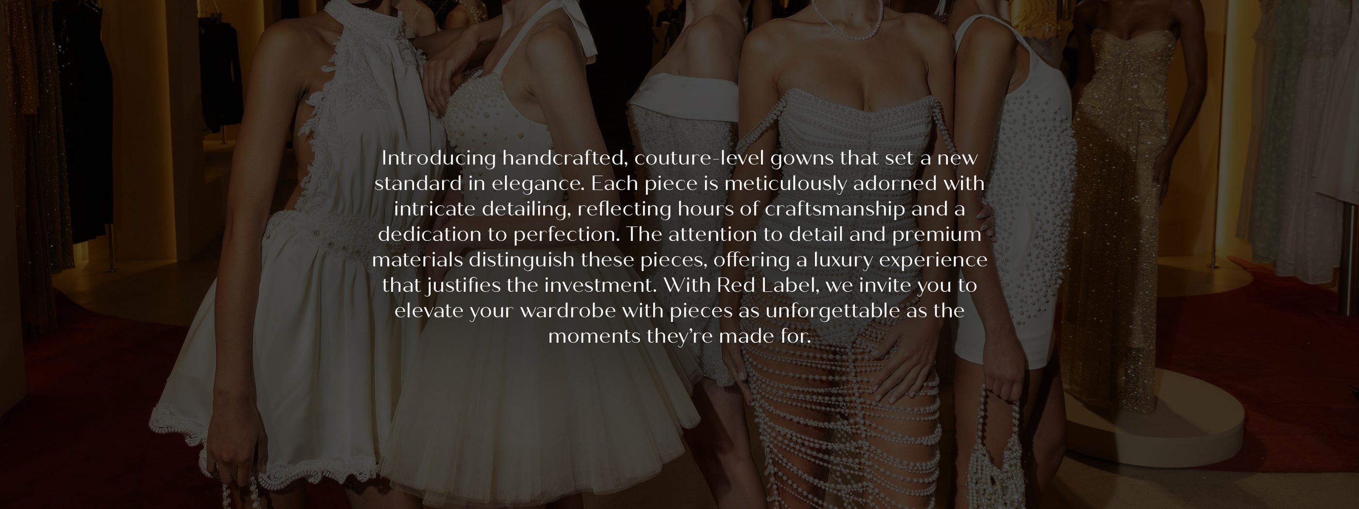 Couture Gowns | Handcrafted Dresses | Miss Circle Red Label